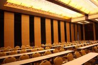 China Melamine Movable Conference Room Partition Walls 85mm Thickness for sale