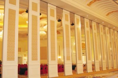 China Modern Panel Movable Room Dividers , Decorative Partition Wall For Great Hall for sale
