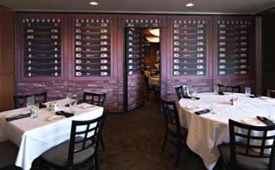 China Easy Install Aluminum Frame Movable Wooden Partition Wall For Restaurant for sale