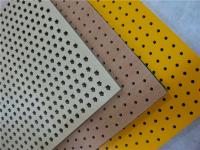 China Interior Perforated Wood Panels Grooved Decorative Acoustic Diffuser Panels for sale