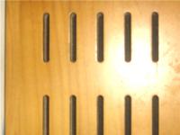 China 3D WPC Bamboo Wood Acoustic Panels 1220x2420mm with 0.7-0.95 NRC for Interior Walls and Ceilings for sale