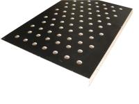 China Eco-Friendly Perforated Wood Acoustic Panels 1220x2420mm with 0.7-0.95 NRC Rating for sale