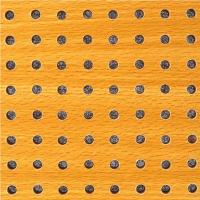 China Fireproof Perforated Wood Acoustic Panels 12mm Sound Absorbing Wall Panel for sale