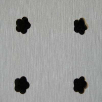 China Polyester Fiber Perforated Wood Acoustic Panel 600x600mm Office Soundproof Board for sale