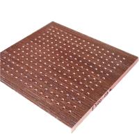 China MDF Polyester Fiber Acoustic Ceiling Panel 12-15mm Thickness with A2 Fire Rating for Hotels and Commercial Spaces for sale