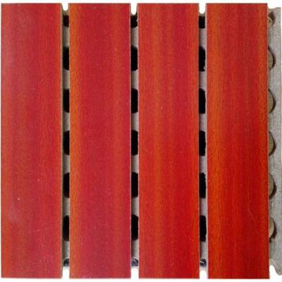 China Auditorium Wooden Grooved Acoustic Panel For Home , Architectural Design for sale