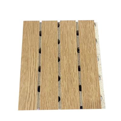 China Interior Decorative Sound Absorbing Wall Panels With Melamine Finish for sale