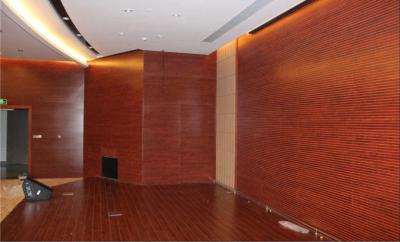 China Customized Church Perforated Wood Acoustic Panels Wall Cladding Panels for sale