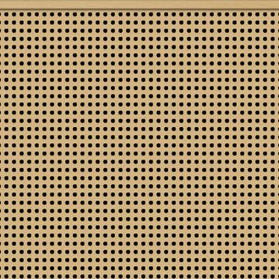 China Wooden Perforated Acoustic Ceiling Panel 12-18mm Thickness 600x600mm to 2400x1200mm Size Options for sale