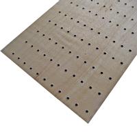 China Wooden Soundproof Perforated Acoustic Wall Panels 1200x2400mm B1 Fireproof for sale