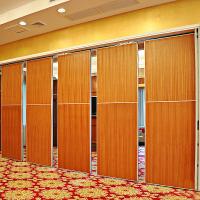 China Banquet Hall Aluminum Sliding Partition 600-1200mm Sound Proofing Movable Wall for sale
