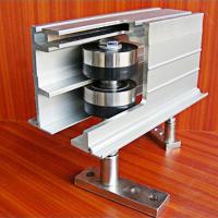 China Aluminum Folding Partition Wall 6063 T5 Sliding Profile 1.2mm Thickness Custom Colors for sale