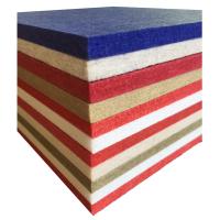 China Fireproof Polyester Acoustic Panels 1220x2420mm with 0.8-1.1 NRC Rating and Class B1 Fire Resistance for sale