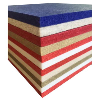 China Fireproof Polyester Acoustic Panels 1220x2420mm with 0.8-1.1 NRC Rating and Class B1 Fire Resistance for sale