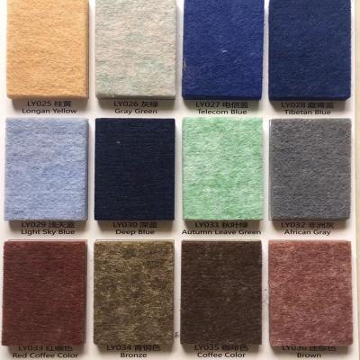 China Polyester Fiber Acoustic Panel 9mm 1220x2420mm Curved Interior Wall Sound Absorbing Board for sale