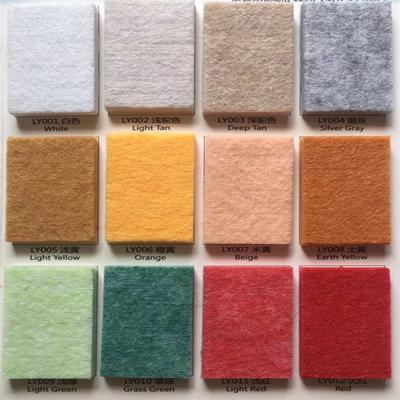 China Curved Polyester Fiber Acoustic Wall Panel 2440x1220mm B1 Fireproof E1 Eco Grade for Office & Commercial Spaces for sale
