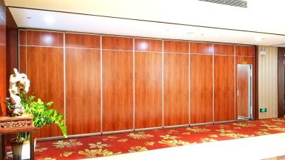 China Acoustic Folding Office Partition Walls 65mm 100mm Movable Room Divider Aluminium Track for sale