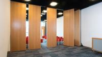 China Operable Folding Partition Walls 100mm Thick Soundproof Room Divider for Office for sale