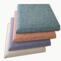 China Fabric Fiberglass Acoustic Wall Panels 25mm-50mm Thickness with 0.8-1.1 Sound Absorption Coefficient for sale