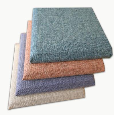 China Fabric Fiberglass Acoustic Wall Panels 25mm-50mm Thickness with 0.8-1.1 Sound Absorption Coefficient for sale