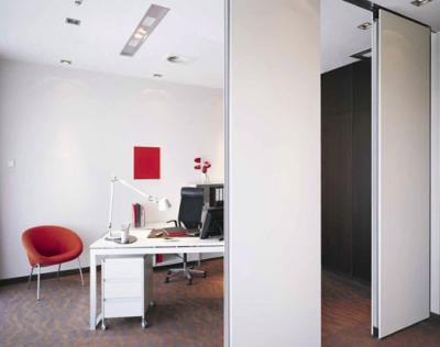 China Council Chamber Acoustic Folding Partition Walls 65mm Thickness For Conference for sale
