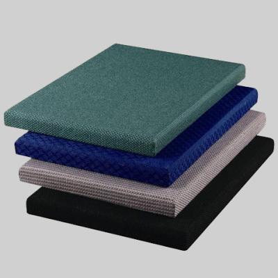 China 25mm & 50mm Acoustic Fabric Wall Panels with Class A Fire Rating - Custom Colors Available for sale