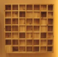 China QRD Acoustic Diffuser Panel 600x600mm with 50mm Thickness - Class B1 Fireproof Wood Ceiling & Wall Treatment for sale