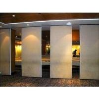 China Melamine Surface Movable Sliding Sound Proof Partition wall for Office for sale