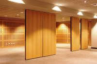 China Hanging Floor to Ceiling Wooden Acoustic Room Dividers 1220mm Width 85mm Thickness for sale
