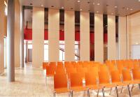 China Soundproof Movable Partition Wall 600-1200mm Panel Width Folding Room Divider for Conference Room for sale
