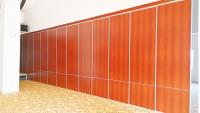 China Movable Office Partition Wall System 65-100mm Thickness Top Hung Aluminum Track for sale