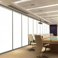 China Easy to Install Aluminium Aluminum Partition Wall With Melamine Surface for sale