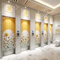 China HPL Toilet Partition Wall with 304 Stainless Steel Hardware - Water & Fire Resistant Commercial Cubicle for sale