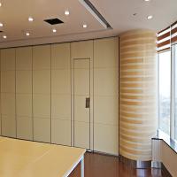 China Folding Room Divider Interior Office Partition Wall 65mm 100mm Aluminium Track for sale