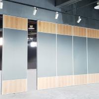 China Decorative Acoustic Movable Partition Wall 65mm 85mm 100mm Sliding Aluminium Door for sale