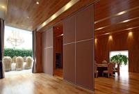 China Aluminum Sound Proofing Folding Movable Partition Walls 85mm Thick 6000mm Height for Banquet Hall for sale