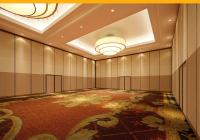 China Foldable Door Fireproof Sliding Folding Partition Walls For Conference / Soundproof Partition Wall for sale
