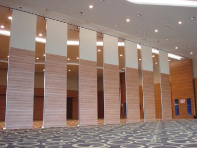 China Water - Proof MDF Material Movable Partitions Wall For Ballroom Customized Color for sale