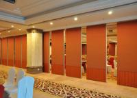 China Folding Sound Proof Partition Wall / Movable Divider Walls Hotel Decorated for sale
