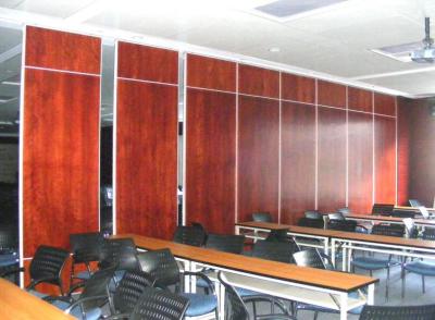 China Operable Plywood Soundproof Office Partition Wall 65mm Thickness 56dB Noise Reduction for sale