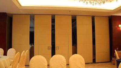 China Floor to Ceiling Panel Automatic Folding Door / Soundproof Room Dividers for sale