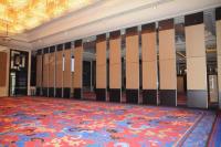 China BUNGE Mobile Sound Proof Sliding Partition Walls 65-100mm Thickness with 15-59dB Acoustic Rating for Hotels and Commercial Spaces for sale