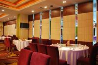 China Hotel Soundproof Partition Walls Commercial Acoustic Fabric Sliding 500kg Capacity for sale