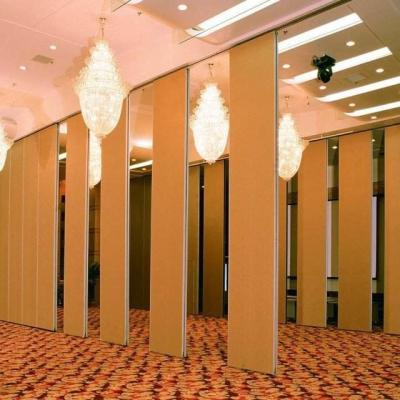 China Melamine Surface Wooden Partition Doors , Moveable Folding Room Dividers for sale