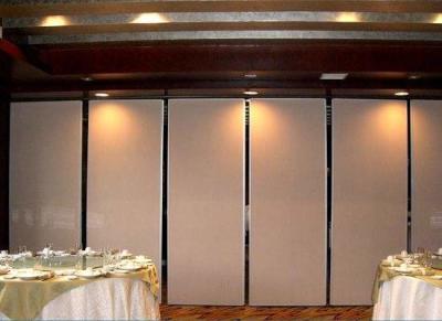 China Collapsible Folding Wall Panel Partitions 65mm 85mm 100mm for Office Meeting Room for sale