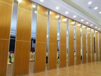 China Customized Acoustic Folding Partition Walls , 500mm Panel Width for sale