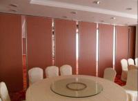 China Movable Sliding Sound Proof Partitions Fire Resistant Melamine Surface for sale