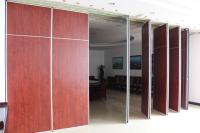 China Commercial Folding Partition Doors / Melamine Board Movable Wall Partitions for sale