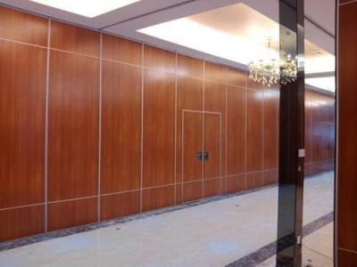 China Office Sound Proof Partition Wall Melamine Surface Sliding Folding Acoustic Room Dividers 65mm 85mm 100mm for sale