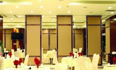 China Melamine Finished Sliding Door Almirah Wooden Partition Wall Aluminium Frame 65mm 85mm 100mm for sale